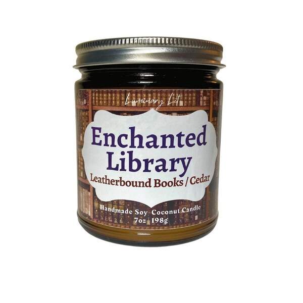 Library Candle - Etsy