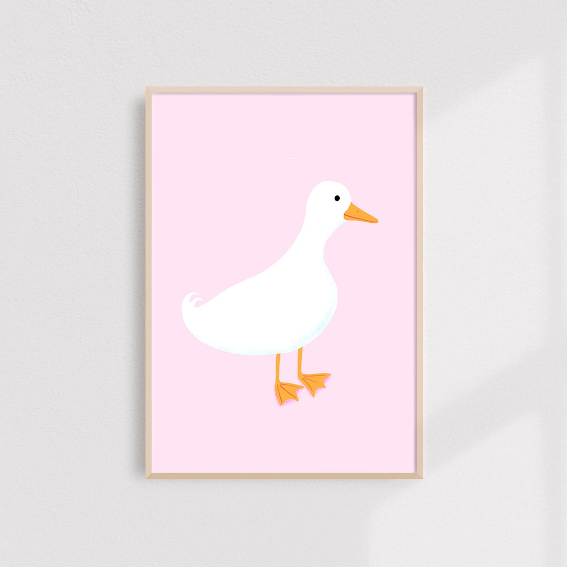 Duck Print, Duck Prints, White Duck, Kids Prints, Kids Room Prints ...