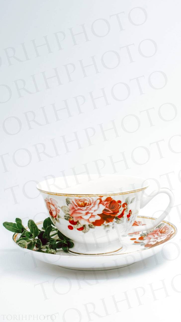 Rose Tea Cup Lockscreen/homescreen Digital Download - Etsy