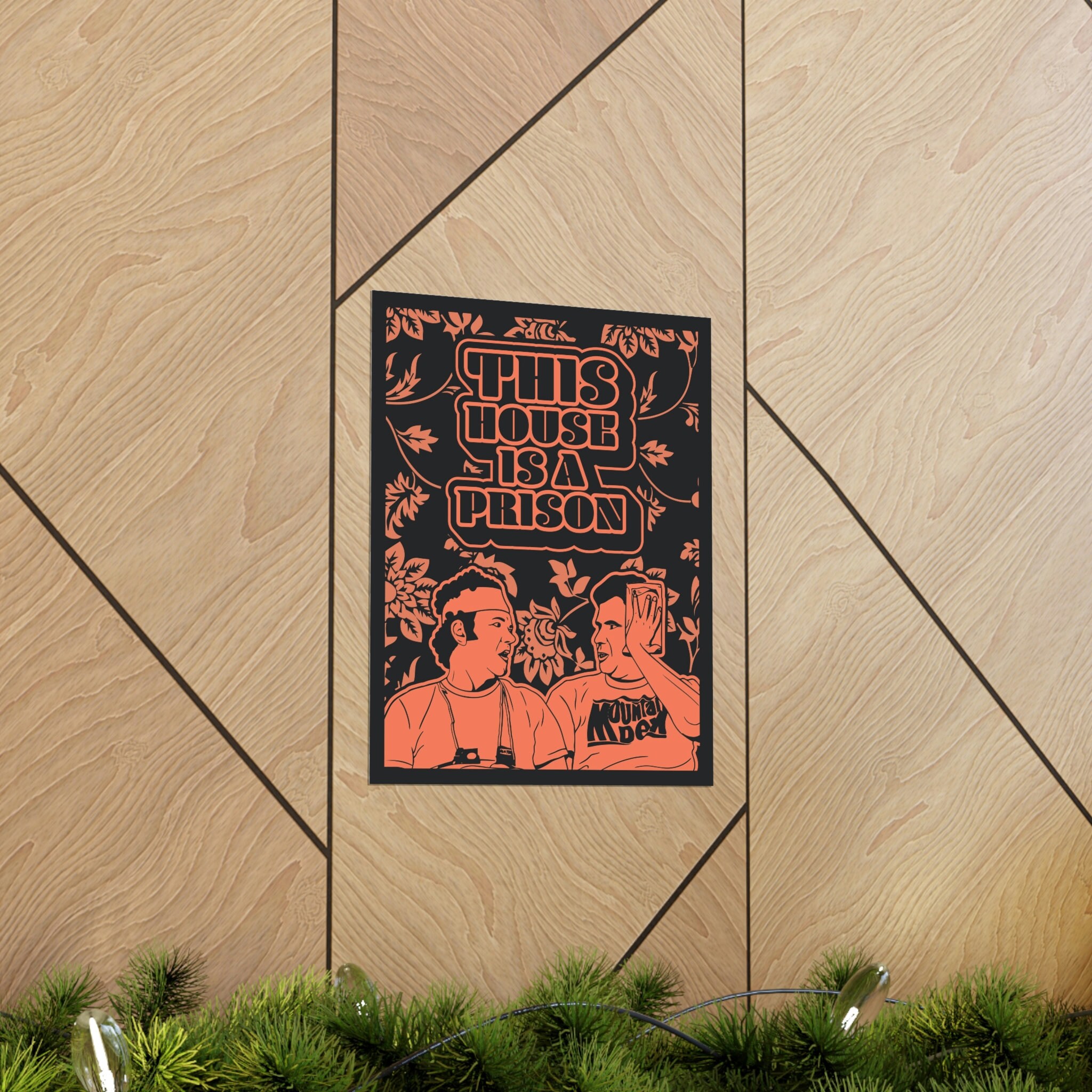Step Brothers Poster This House Is A Prison Etsy