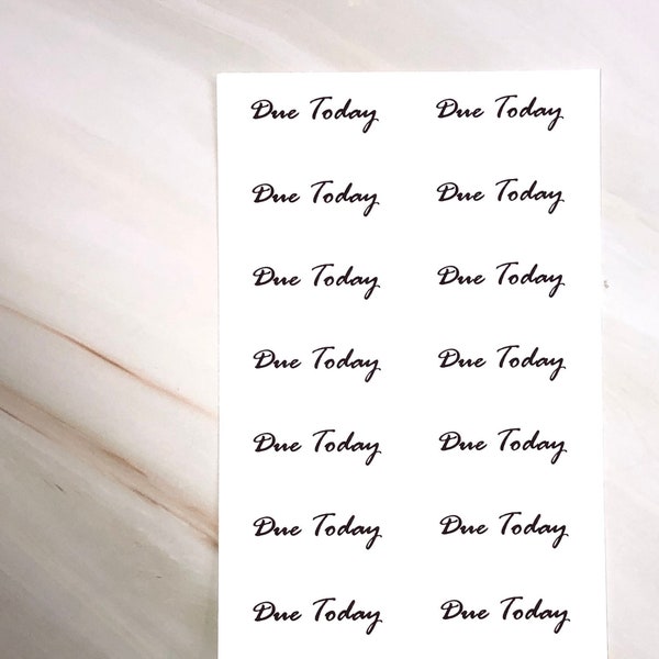 Assignment Due Sheet - Etsy