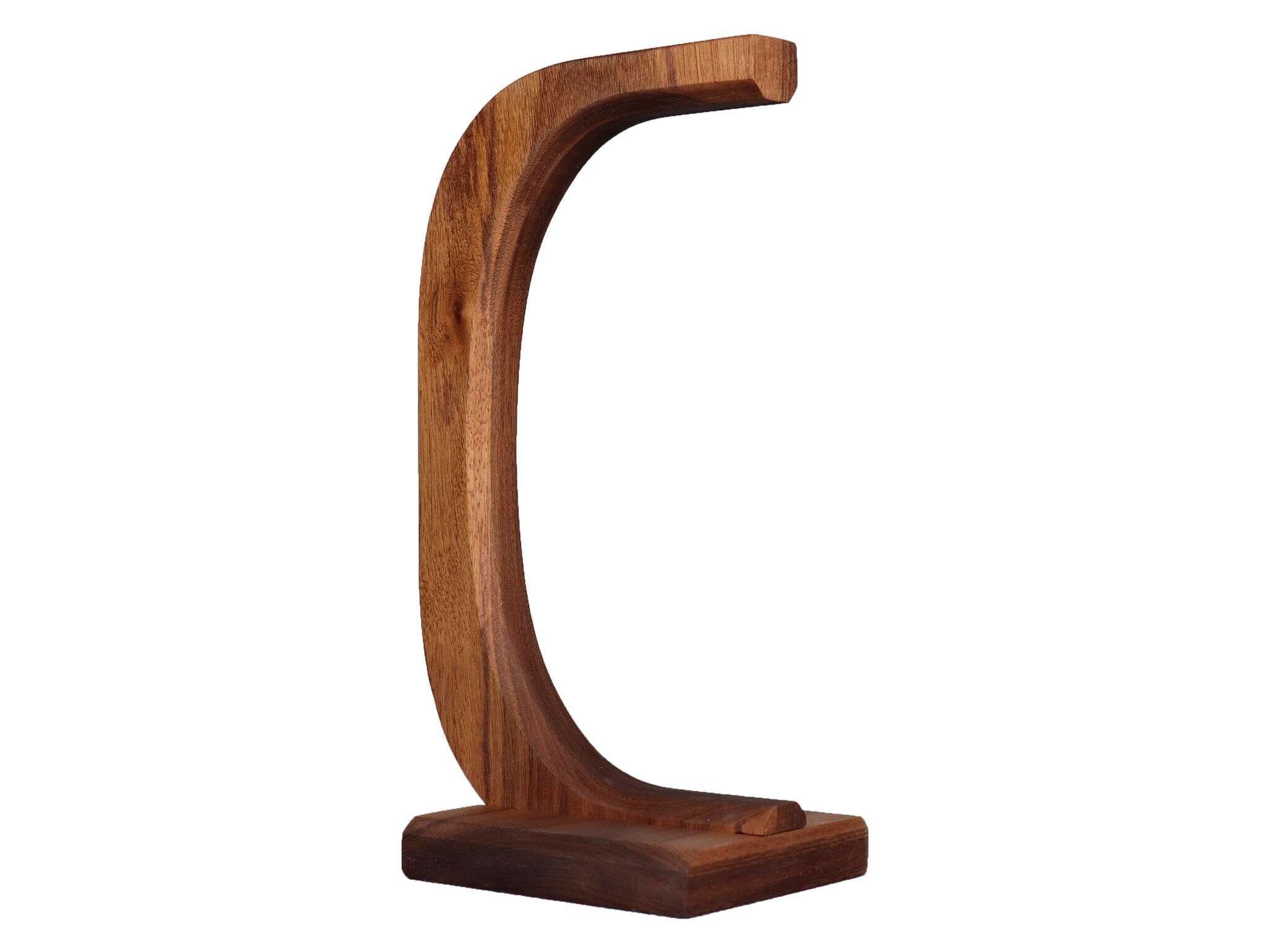 Exclusive Headphone Stand Walnut Wood Headset Holder Handmade for ...
