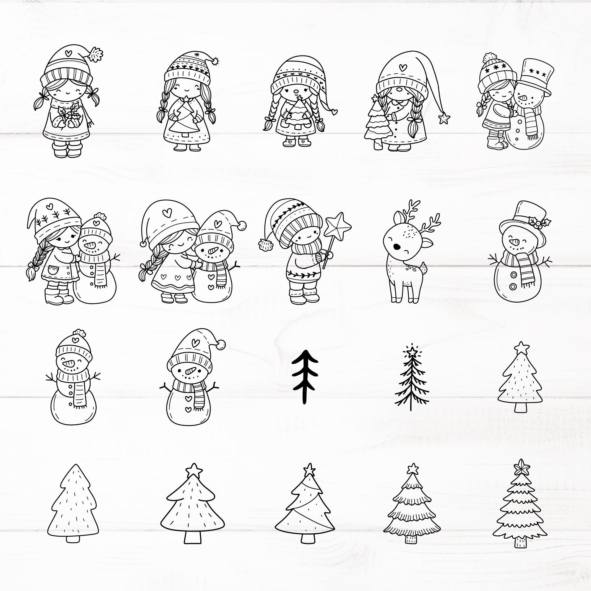 103 Gnome Christmas Bundle SVG for Cut File,christmas Tree,ornaments ...