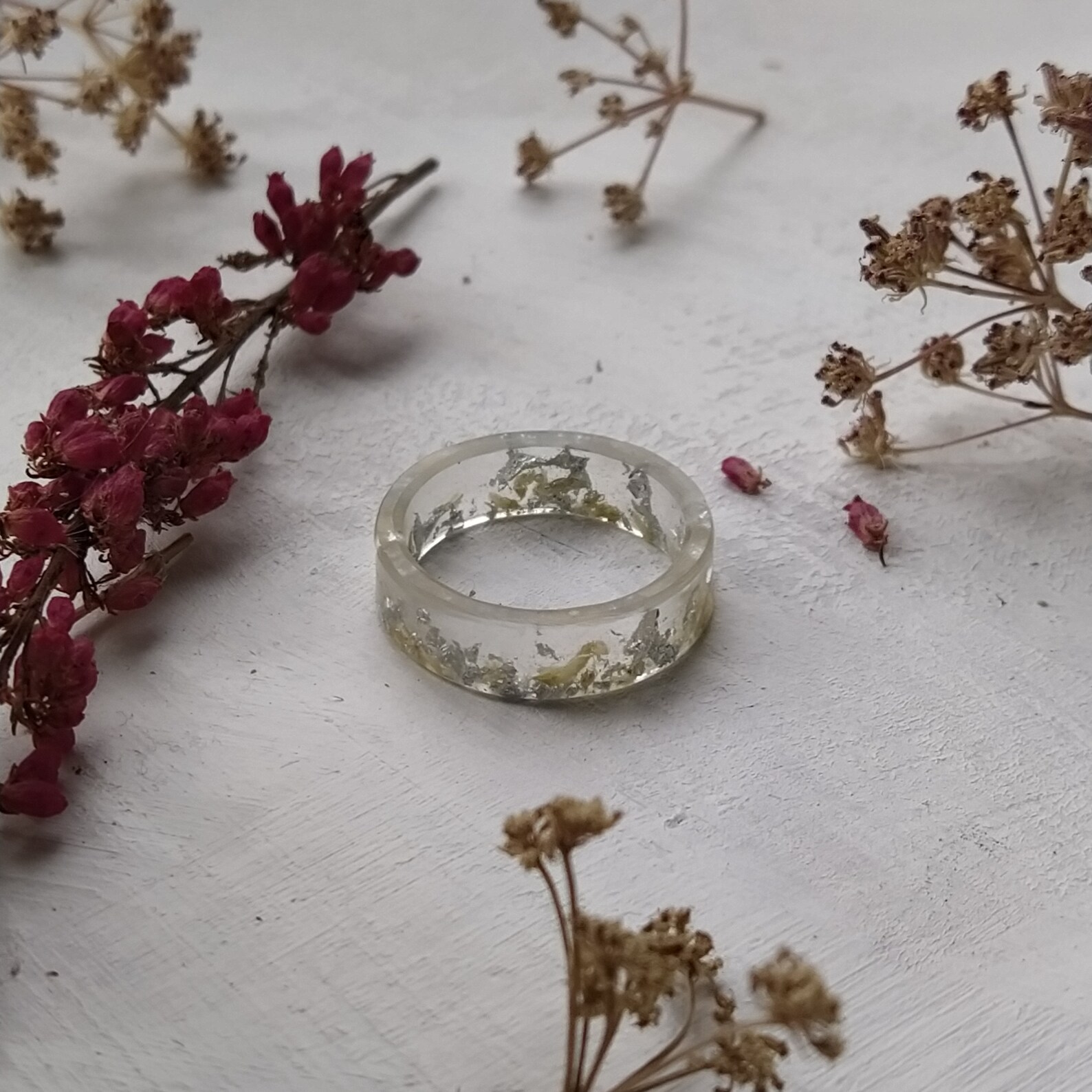 Epoxy ring jeverly custom handmade epoxyresin with ink | Etsy