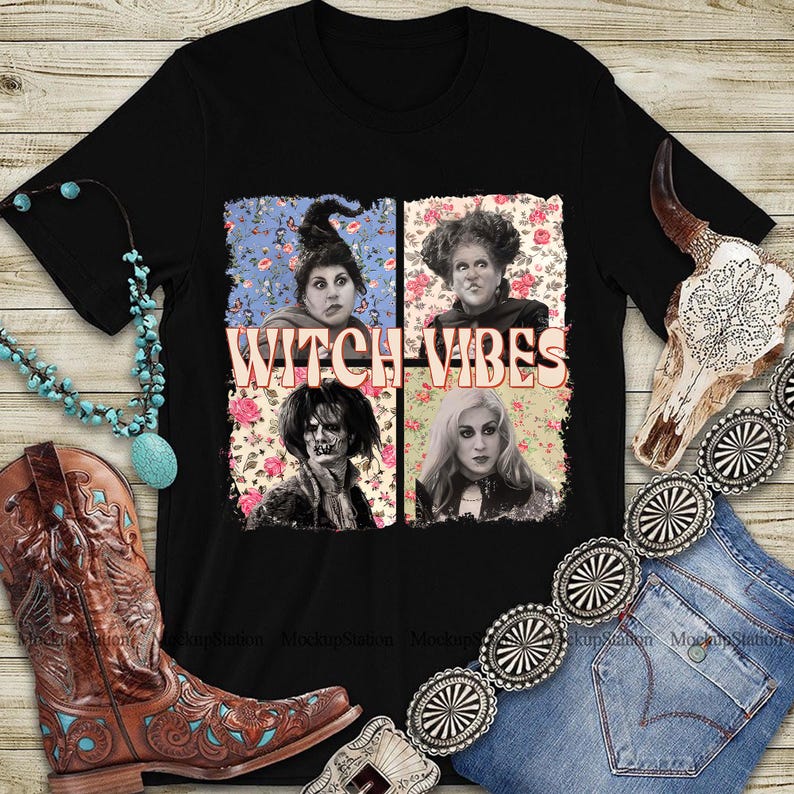 Thug Life Bad Witches Png, Retro Witches Movie Png, Hocus Pocus ...