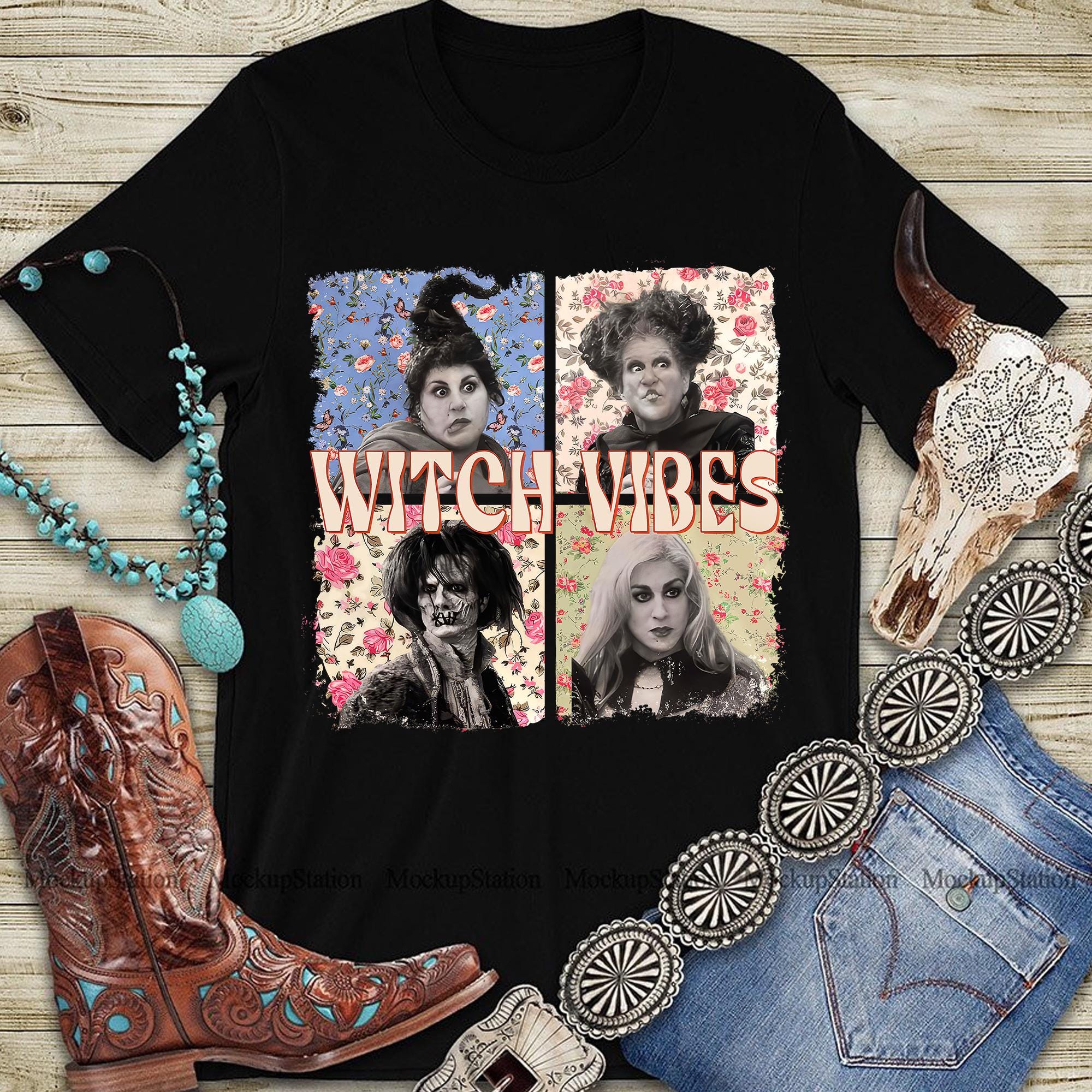 Thug Life Bad Witches Png, Retro Witches Movie Png, Hocus Pocus ...