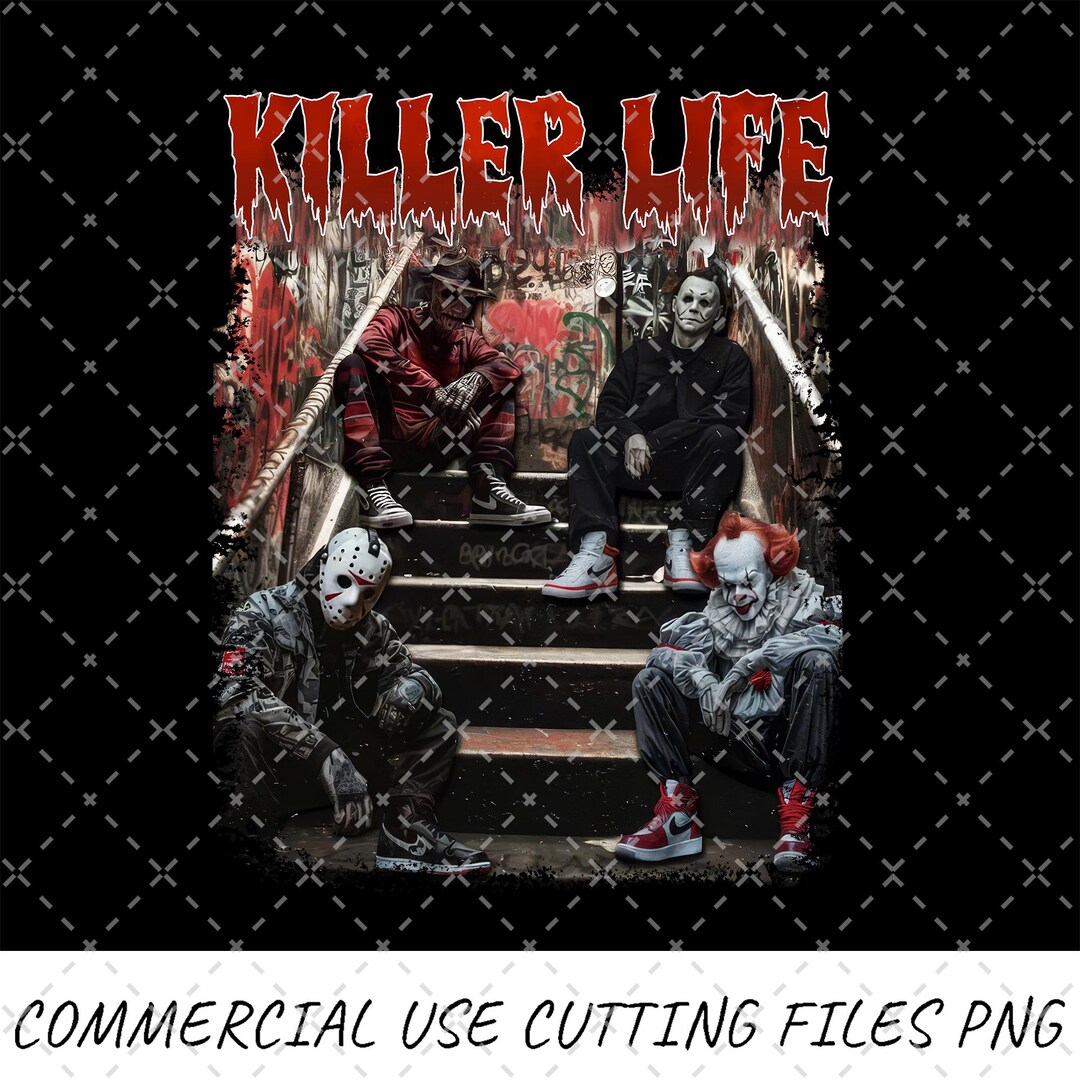 Killer Life Horror Movie PNG, Scary Halloween PNG, Horror Movies Png ...