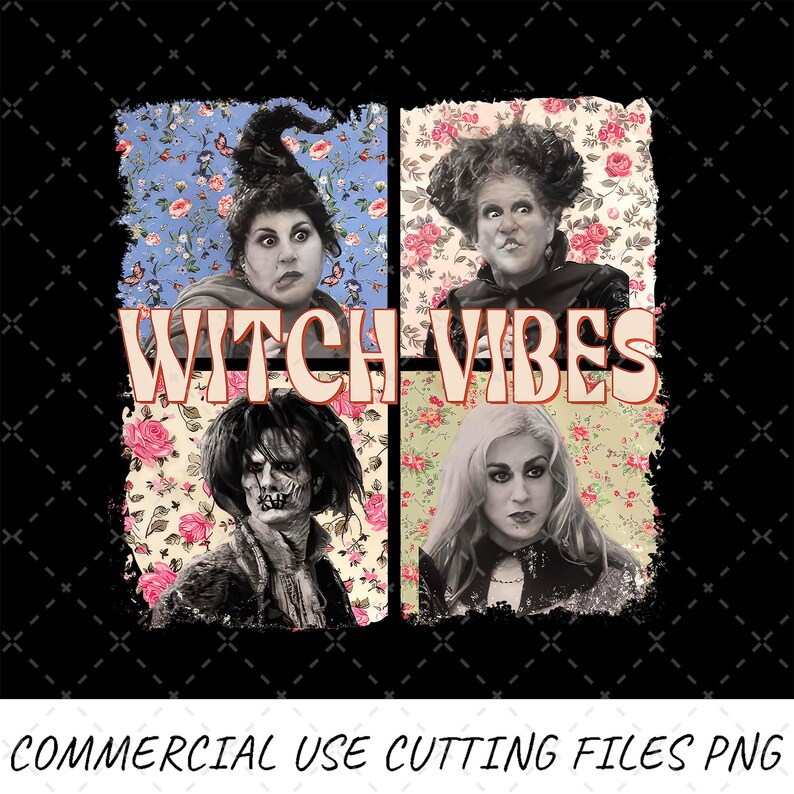 Thug Life Bad Witches Png, Retro Witches Movie Png, Hocus Pocus ...