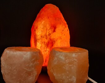 Carved Salt Lamp - Etsy