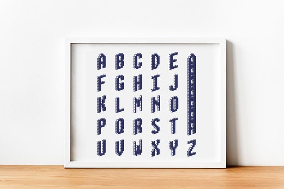 Build an Alphabet | Etsy