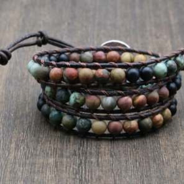 Earth Bracelet - Etsy