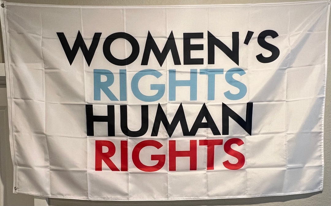 Women's Rights Human Rights Flag for College Dorm and Man Cave 3x5 ...