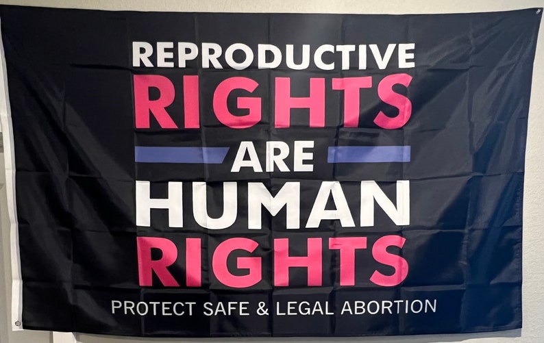Reproductive Rights Are Human Rights Flag for College Dorm and - Etsy