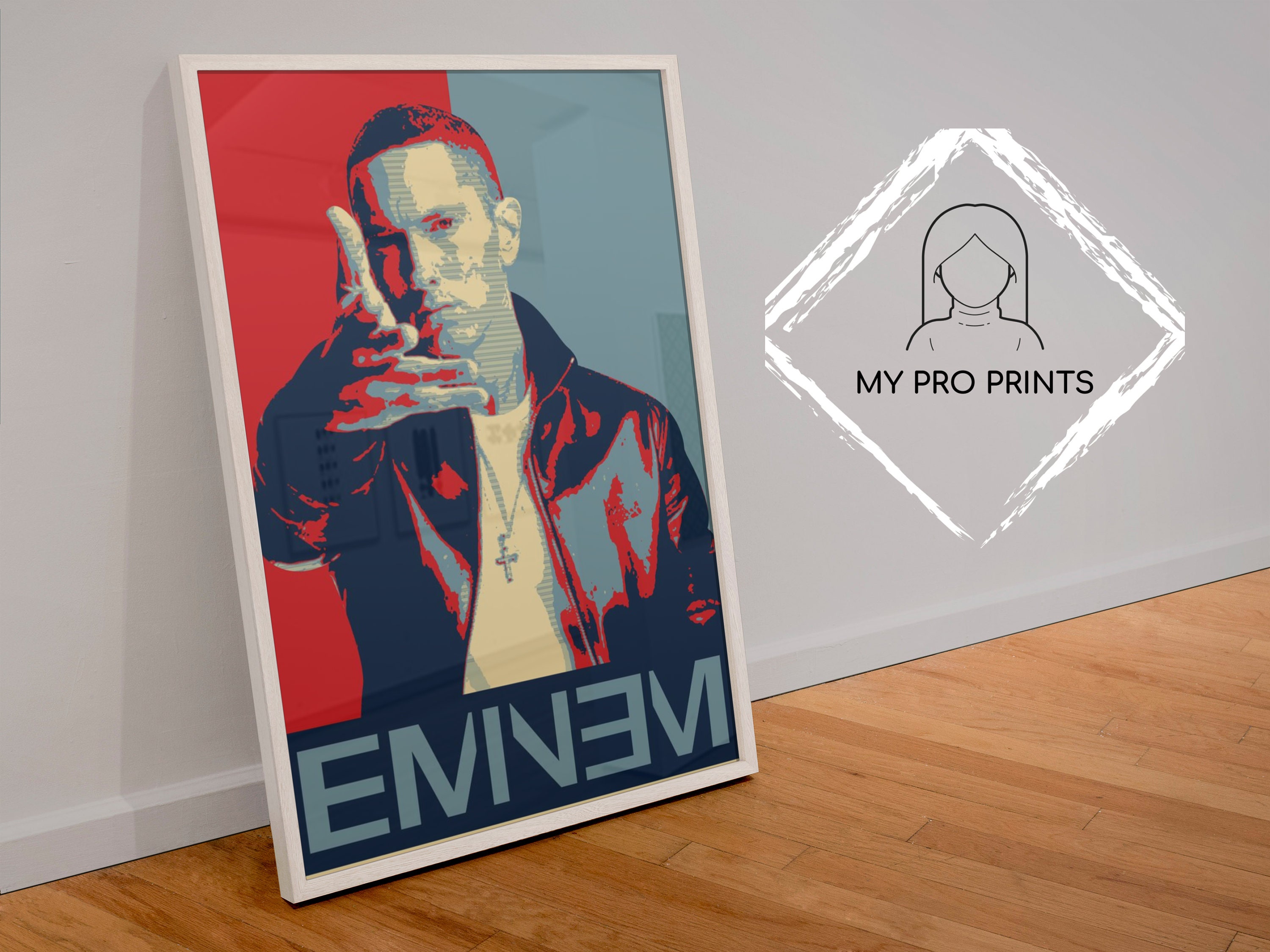 Eminem Poster print Hip Hop Art Rap Merch Decor Wall art | Etsy