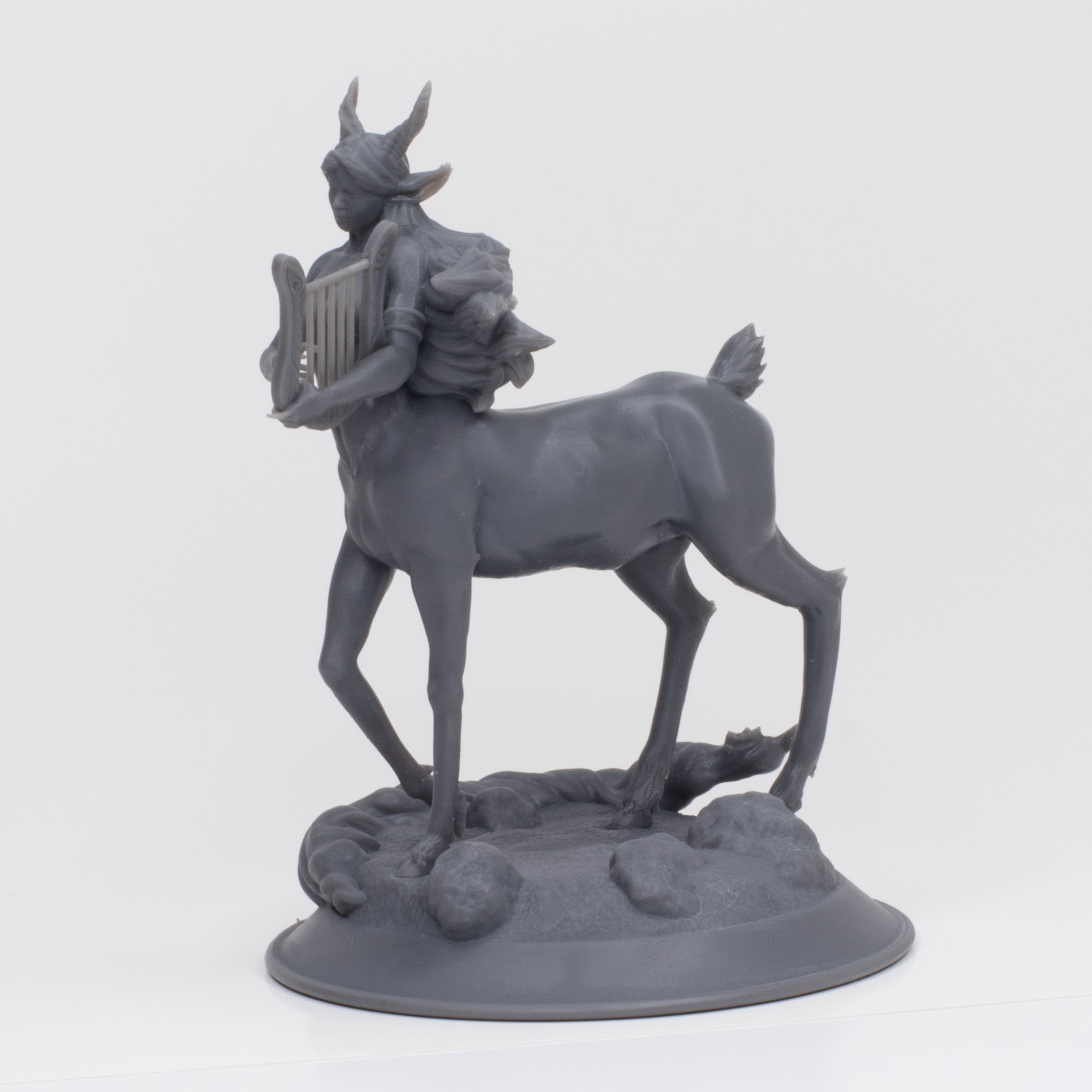 Centaur Bard Woman Lyre Centauress Dnd Miniature Ancient - Etsy