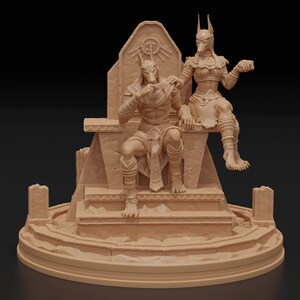 Anubis' Throne - Etsy