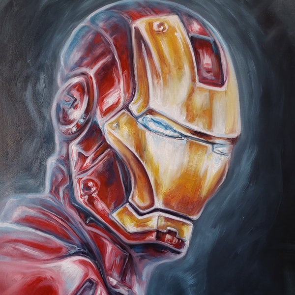 Superhero Painting - Etsy