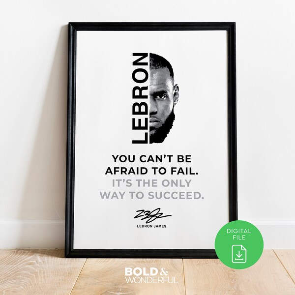 Lebron James Art - Etsy
