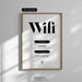 Wifi Details - Editable PDF Wifi Sign Template, Digital Print, Passcode ...