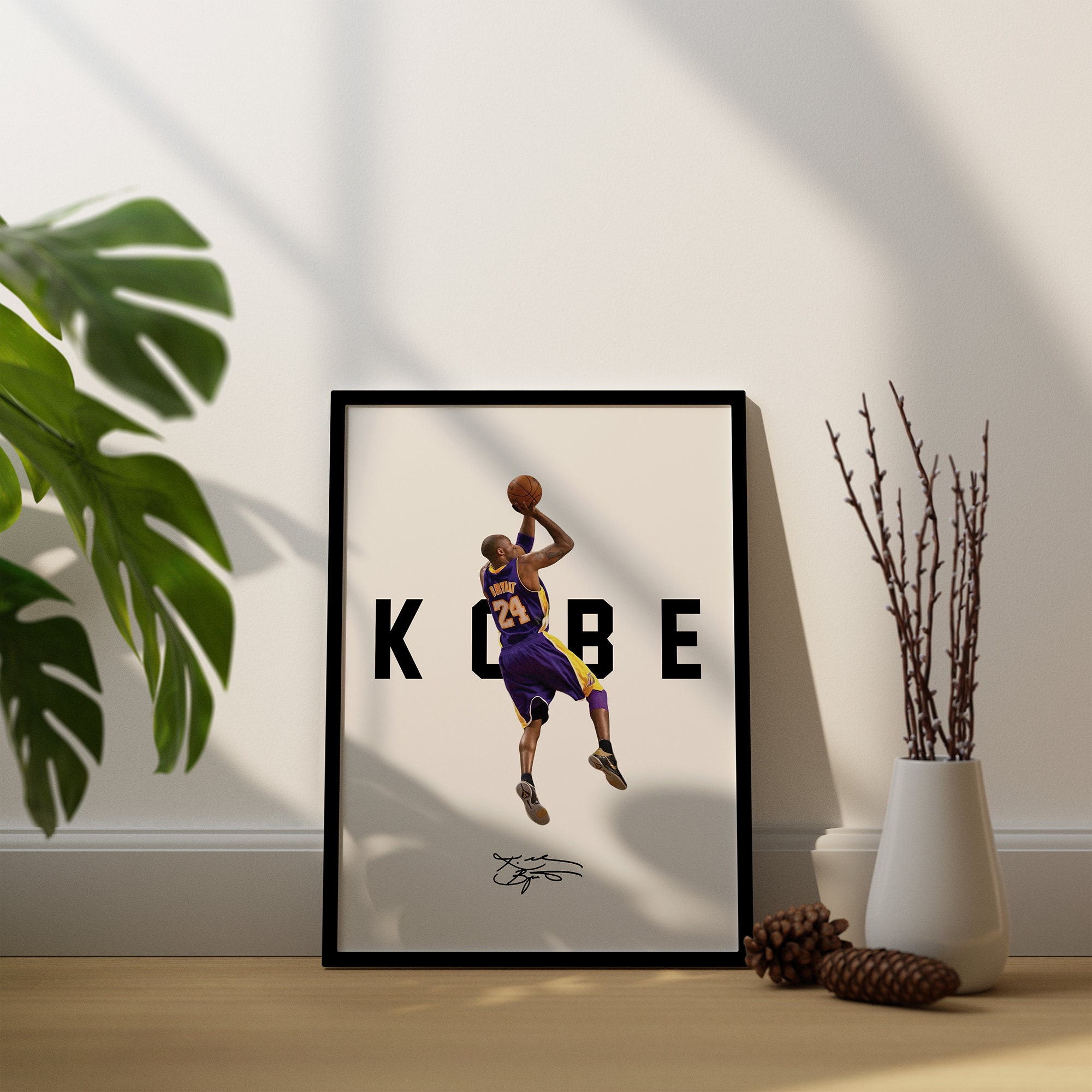 Kobe // Signature Series Mamba Mentality Black Mamba - Etsy