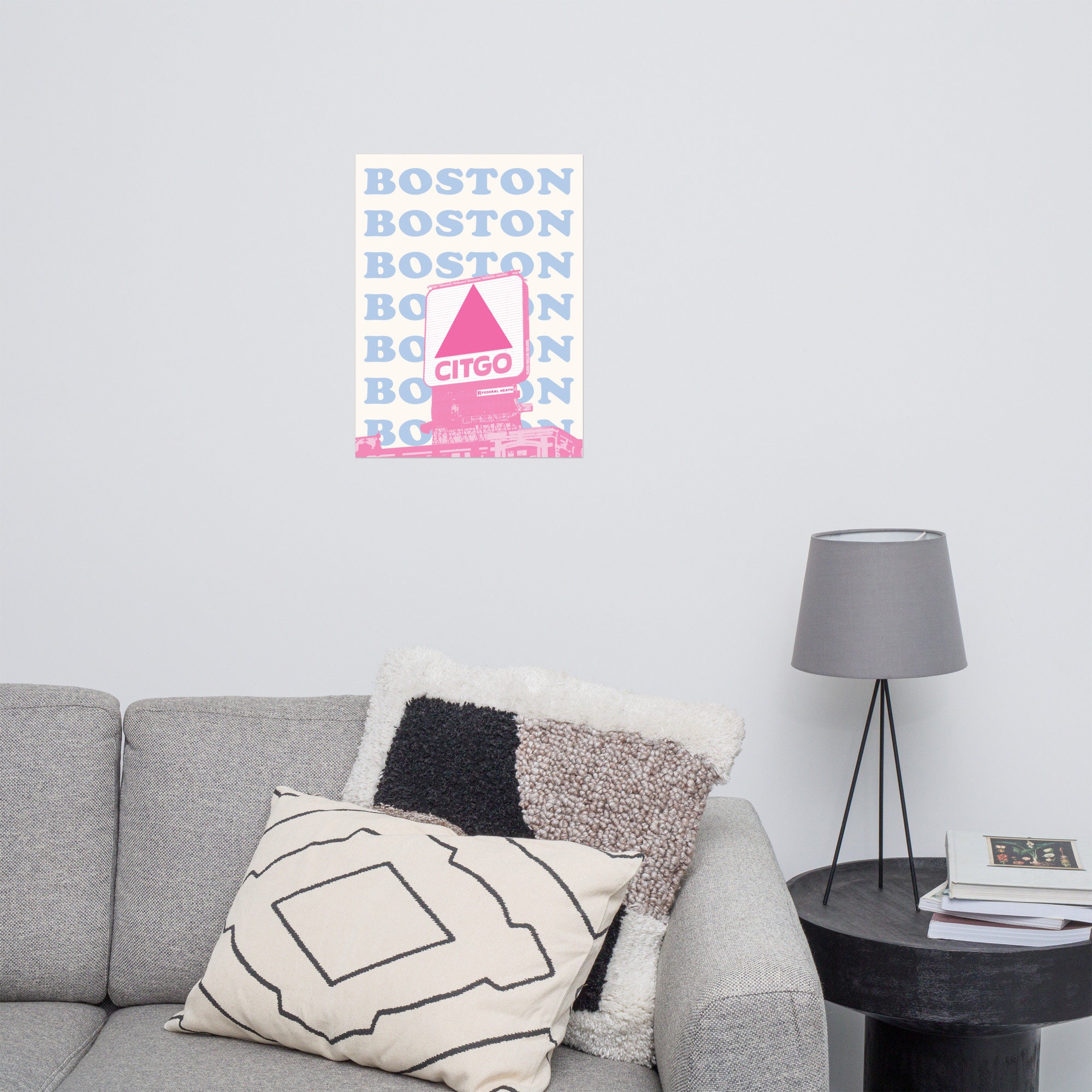 Boston Poster - Etsy