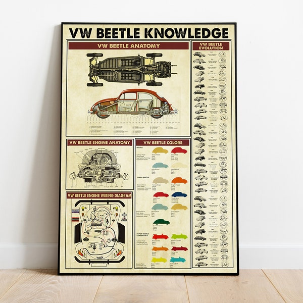 Vw Beetle Art - Etsy