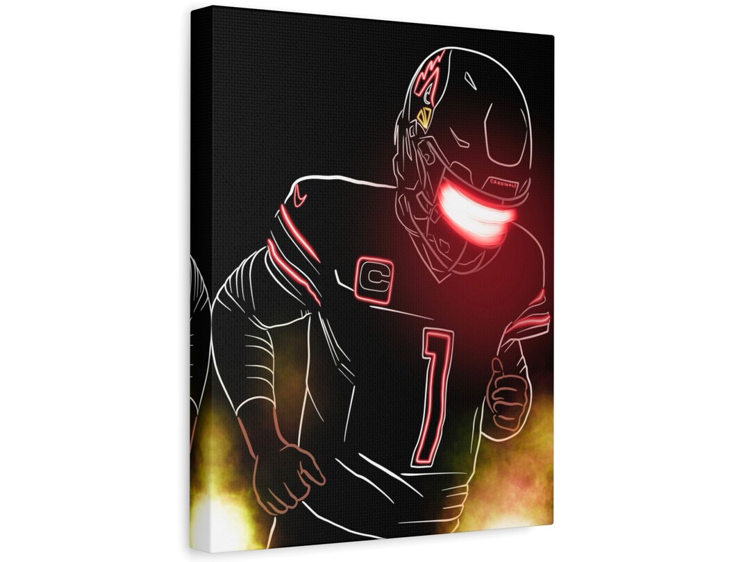 Kyler Murray Wall Art Canvas, Ready to Hang Wrap-around Canvas Poster ...