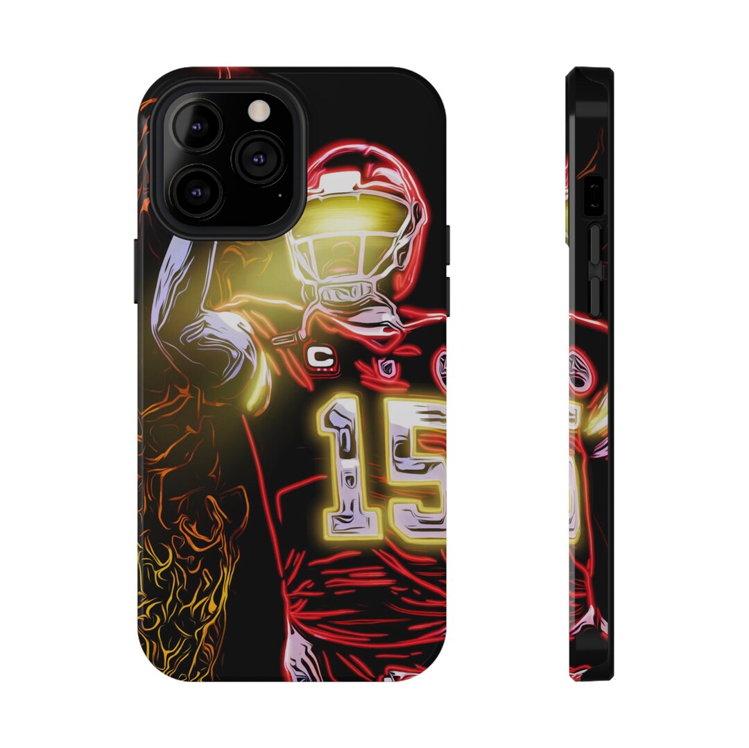 Patrick Mahomes Kansas City Chiefs Heat Check Neon Nights - Etsy