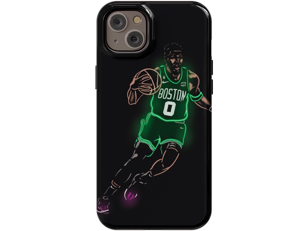 Jayson Tatum Neon Style Style Impact Resistant Sports Phone Case for ...