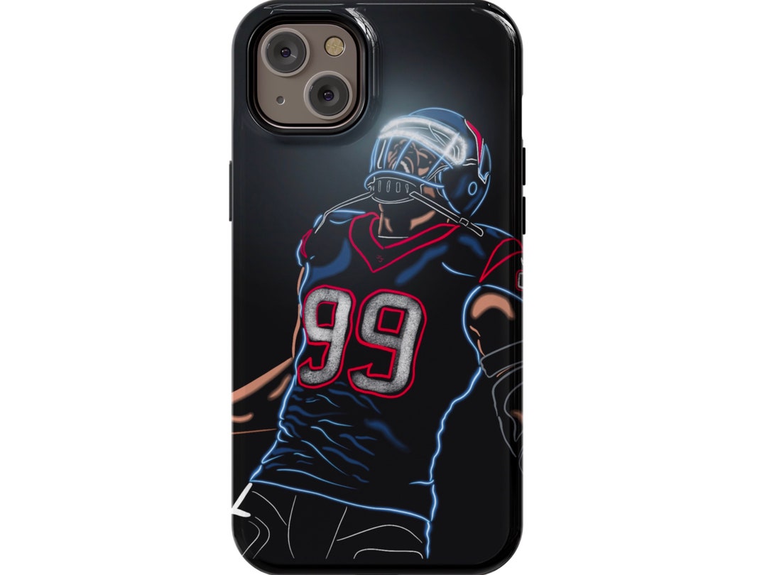 JJ Watt Neon Style Impact Resistant Football Sports Phone Case for ...