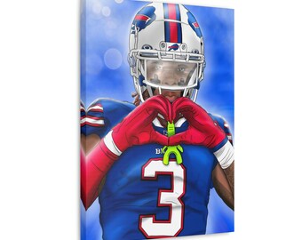 Damar Hamlin Poster - Etsy