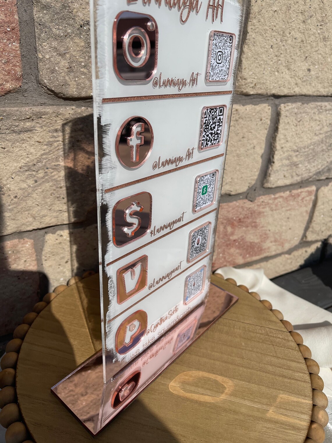 Social Media Sign QR Code Sign Scan to Pay Payment Sign | Etsy