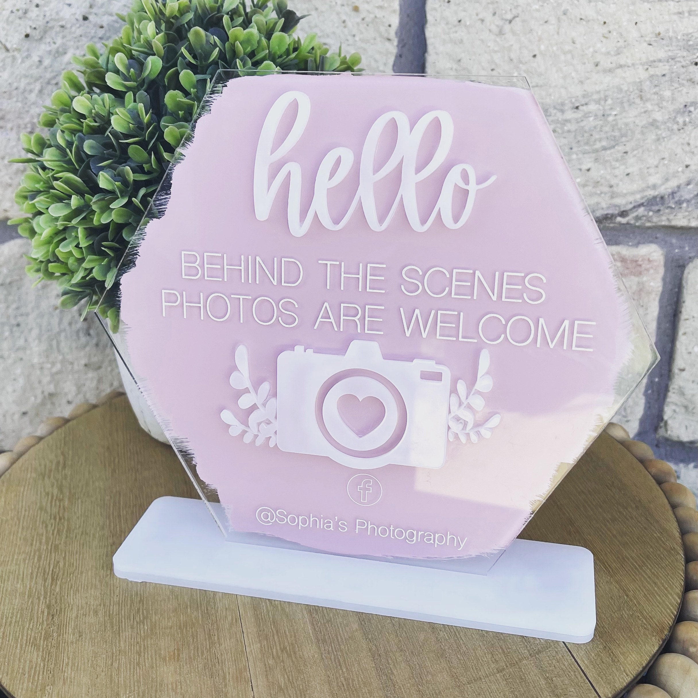 Behind the Scenes Sign - Etsy