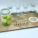 Tequila Board Tray / Tequila Shot Board/ Shot Serving Tray/ Tequila ...