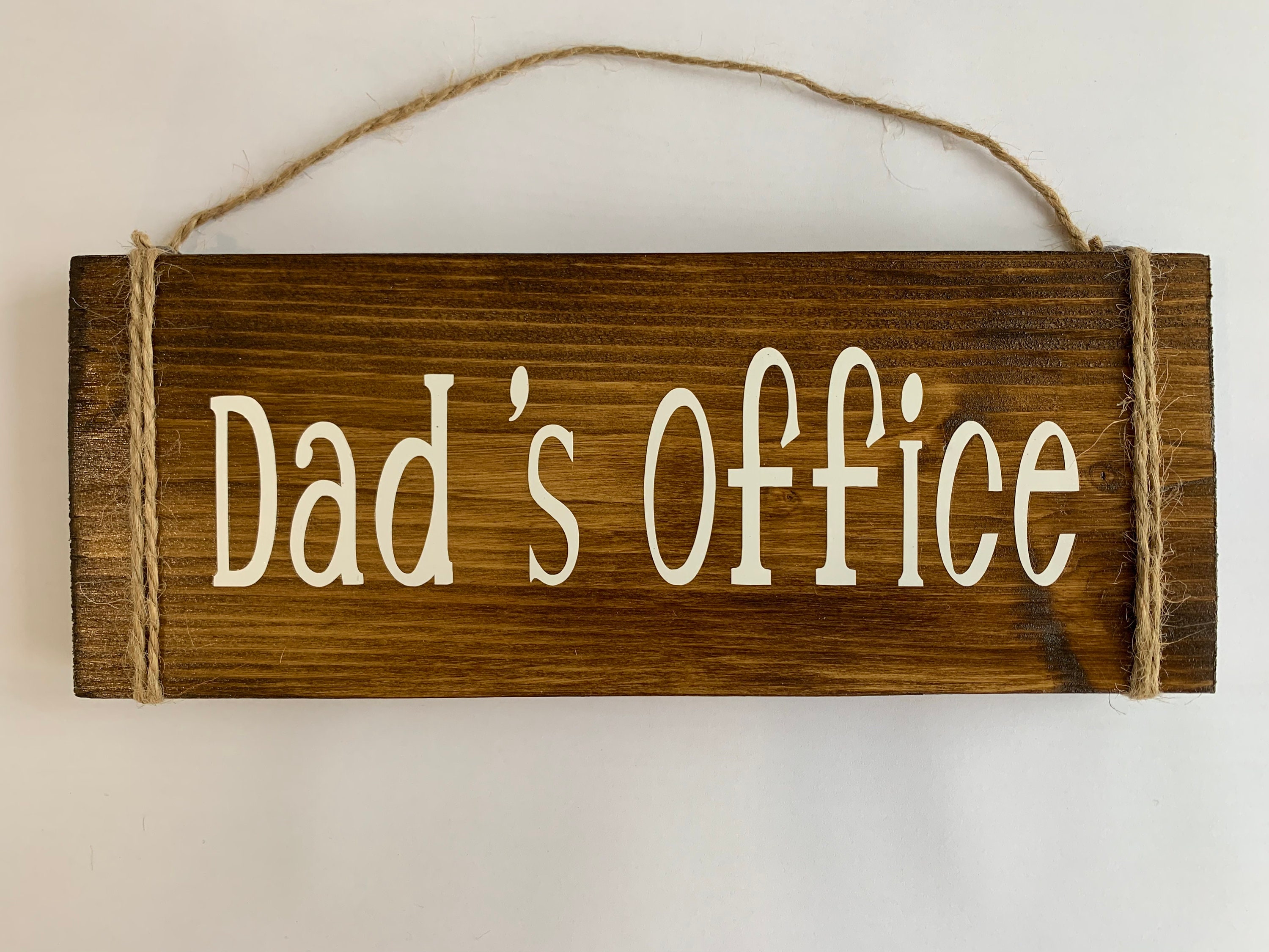 Dads Office Sign, Dads Office Plaque, Dads Office, Office Sign, Dads ...