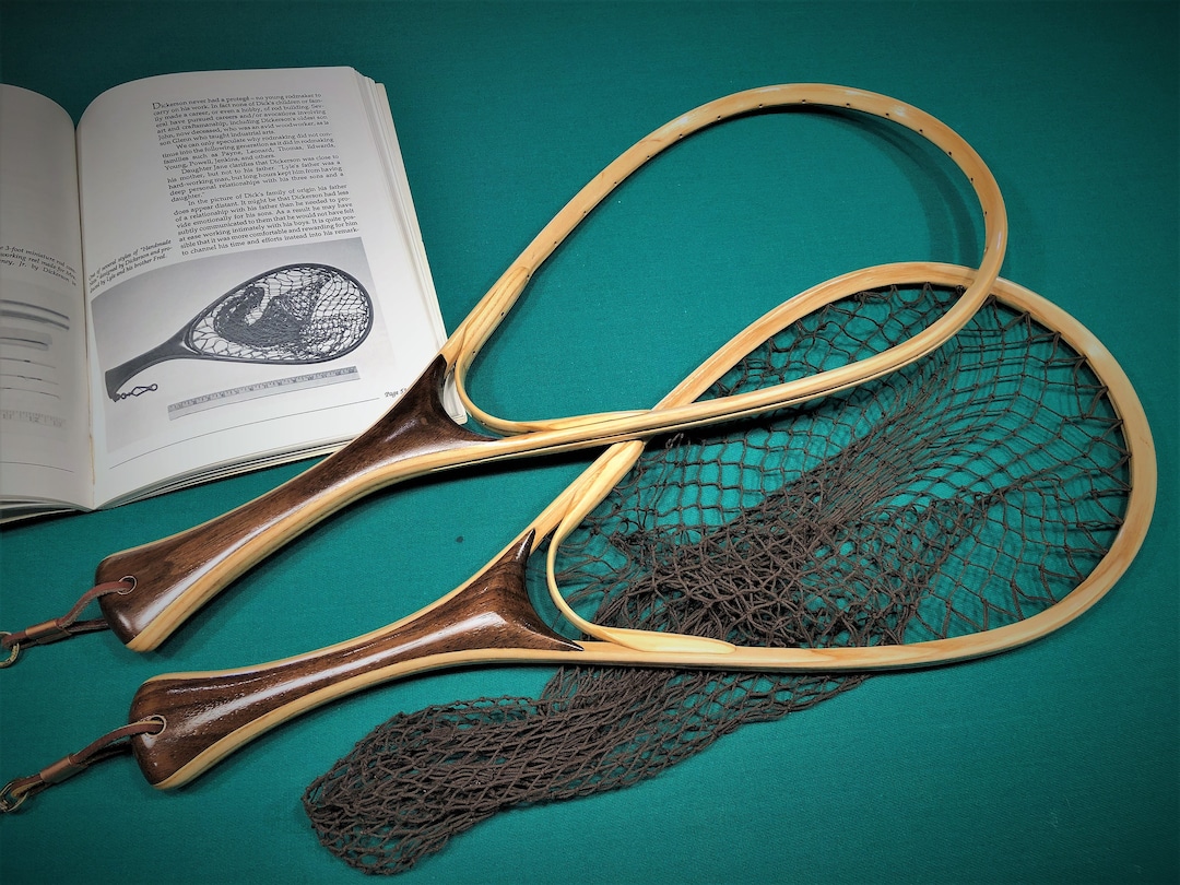 Dickerson Net, Wooden Fishing Net, Custom Made Collectors Landing Net ...
