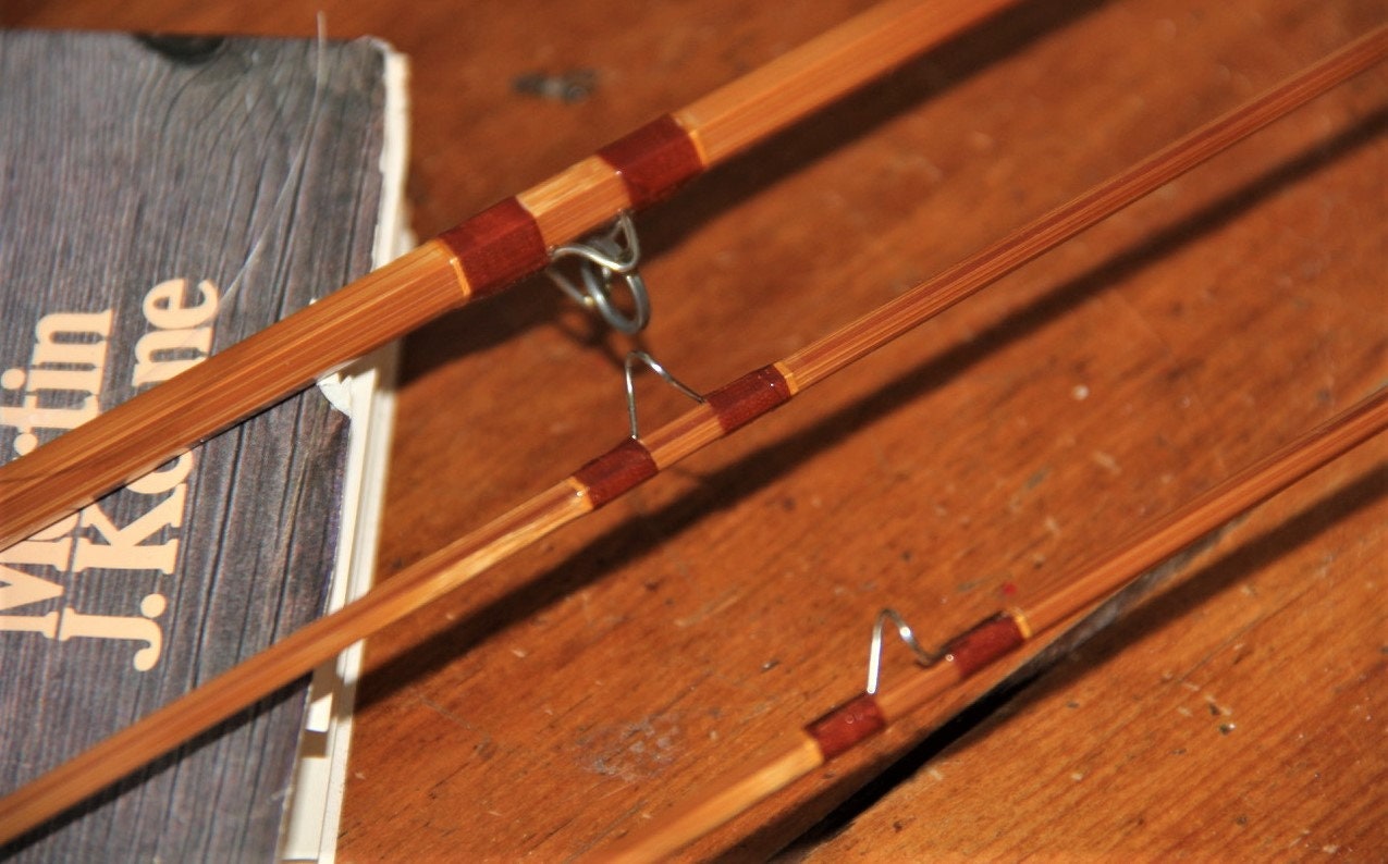 Bamboo Fly Rod, Fly Fishing Rod, Hand Made Fishing Rod, - Etsy