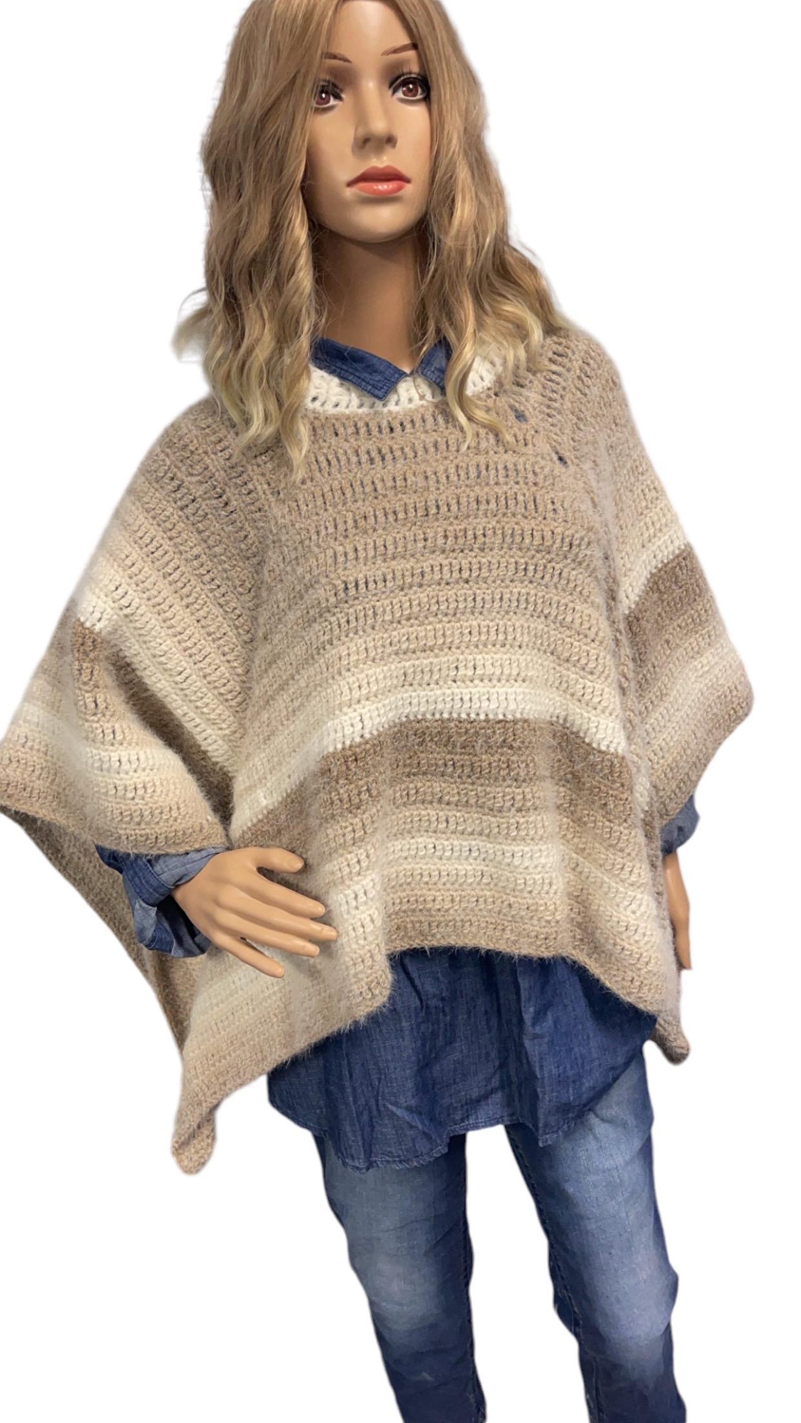 Super Soft and Cozy Poncho - Etsy