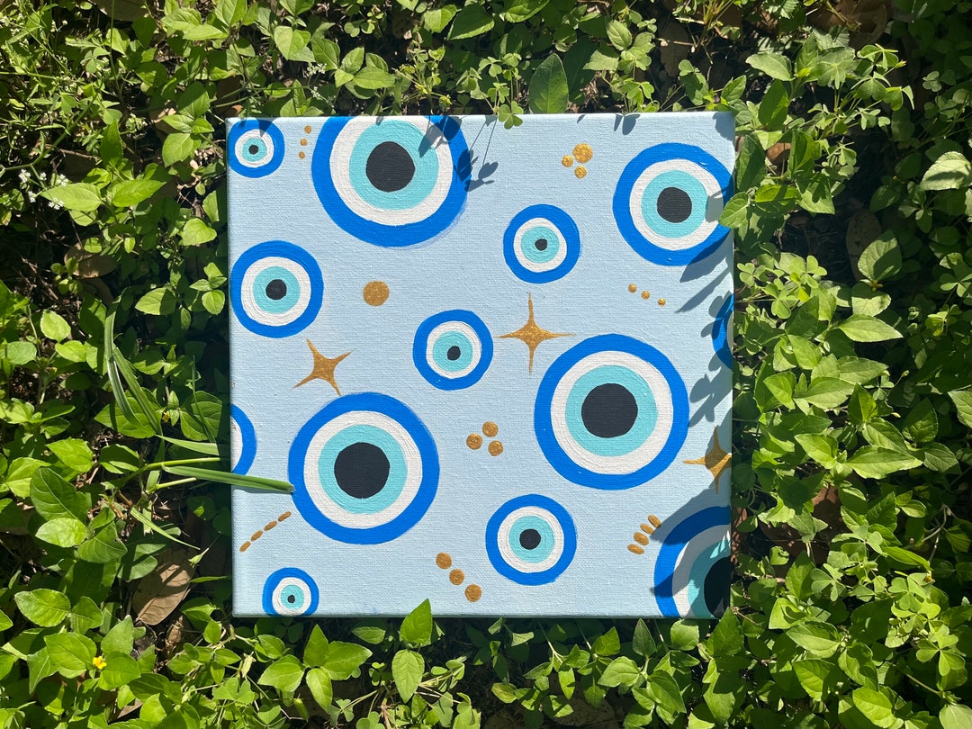 Evil Eye Painting - Etsy