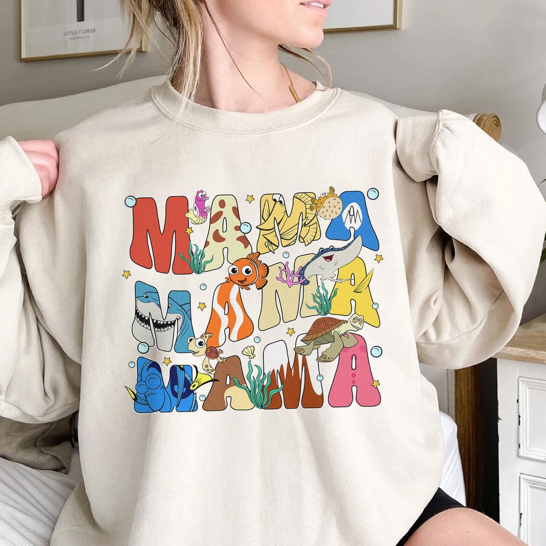 Disneyland Finding Nemo Mama Shirt, Finding Nemo Shirt, Mother Day Gift ...