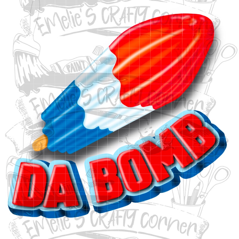 Bomb Pop Clipart - Etsy