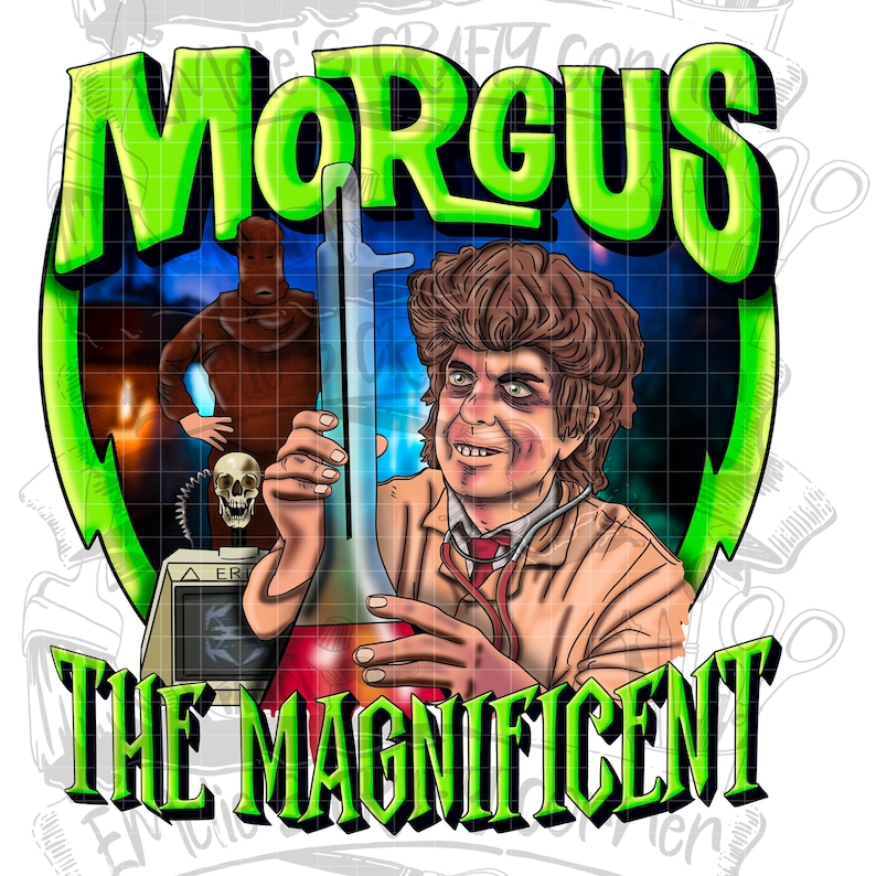 Morgus the Magnificent Png Morgus and Chopsly Png New - Etsy