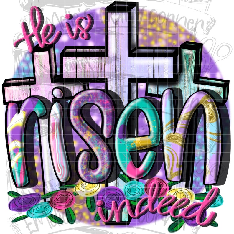 He is Risen Indeed He is Risen Png He is Risen Indeed Png - Etsy