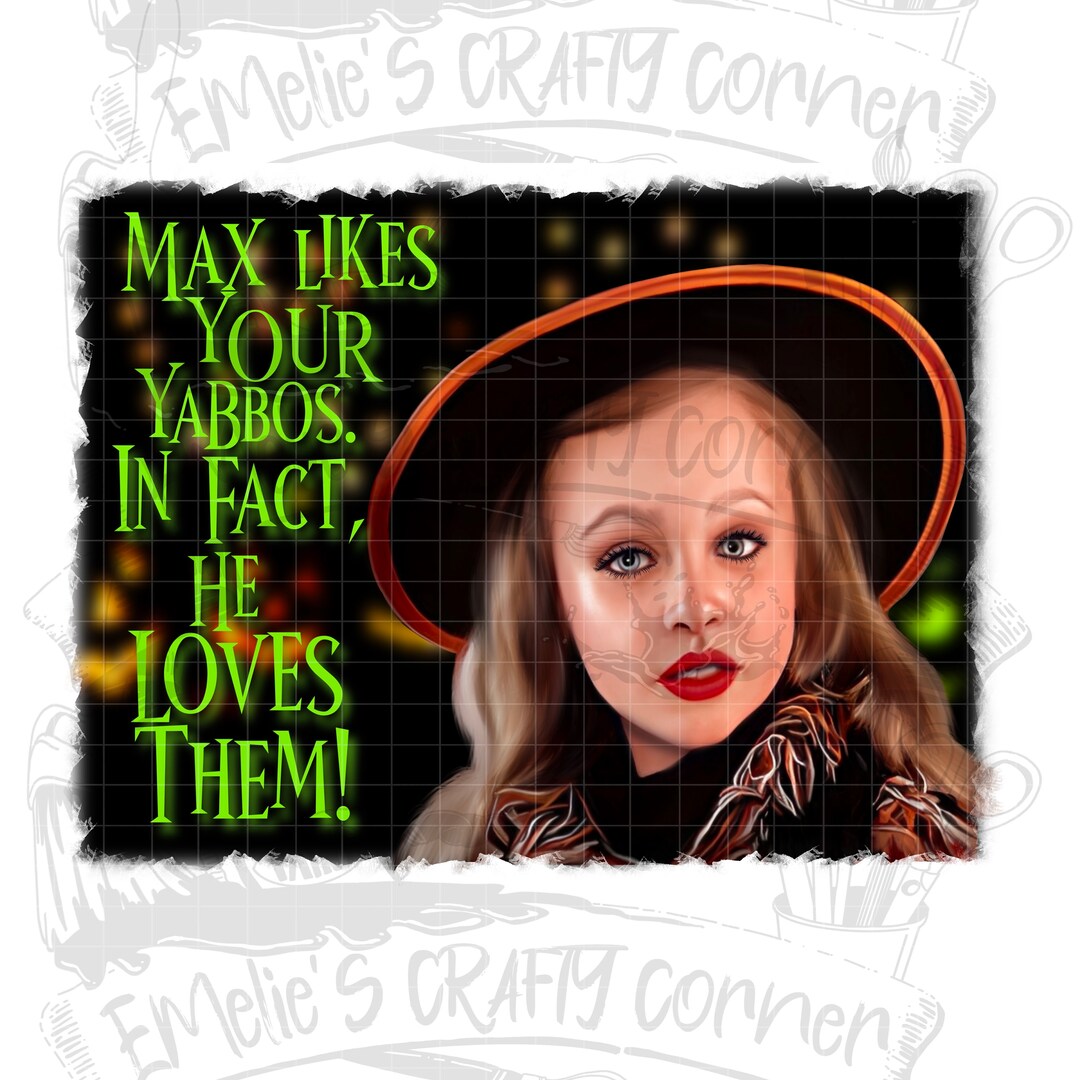 Max Likes Your Yabo’s Infact He Loves Them Png, Dani Hocus Pocus Png ...