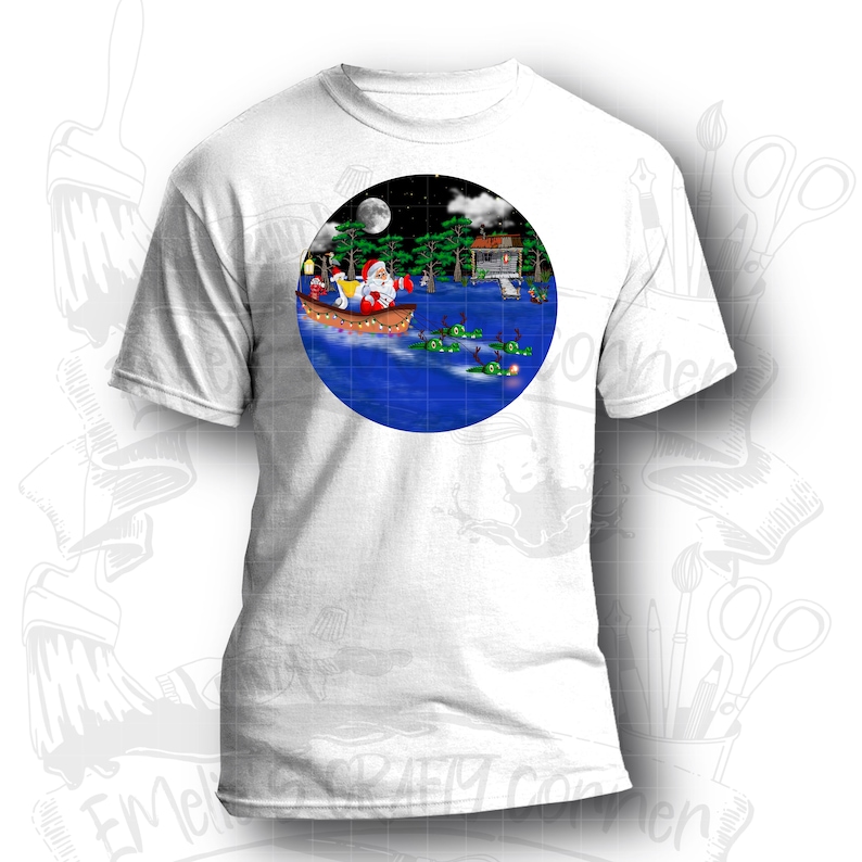 Louisiana Swamp Christmas, Louisiana Png, Cajun Christmas, Cajun Png ...