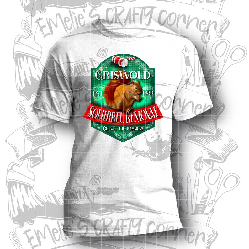 Griswold Squirrel Removal Png, Christmas Vacation Png, Funny Christmas ...