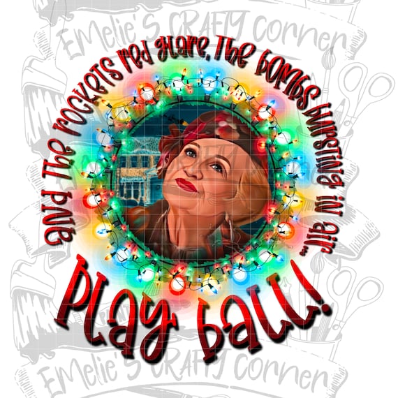 And the Rockets Red Glare the Bombs Bursting in Air Play Ball - Etsy