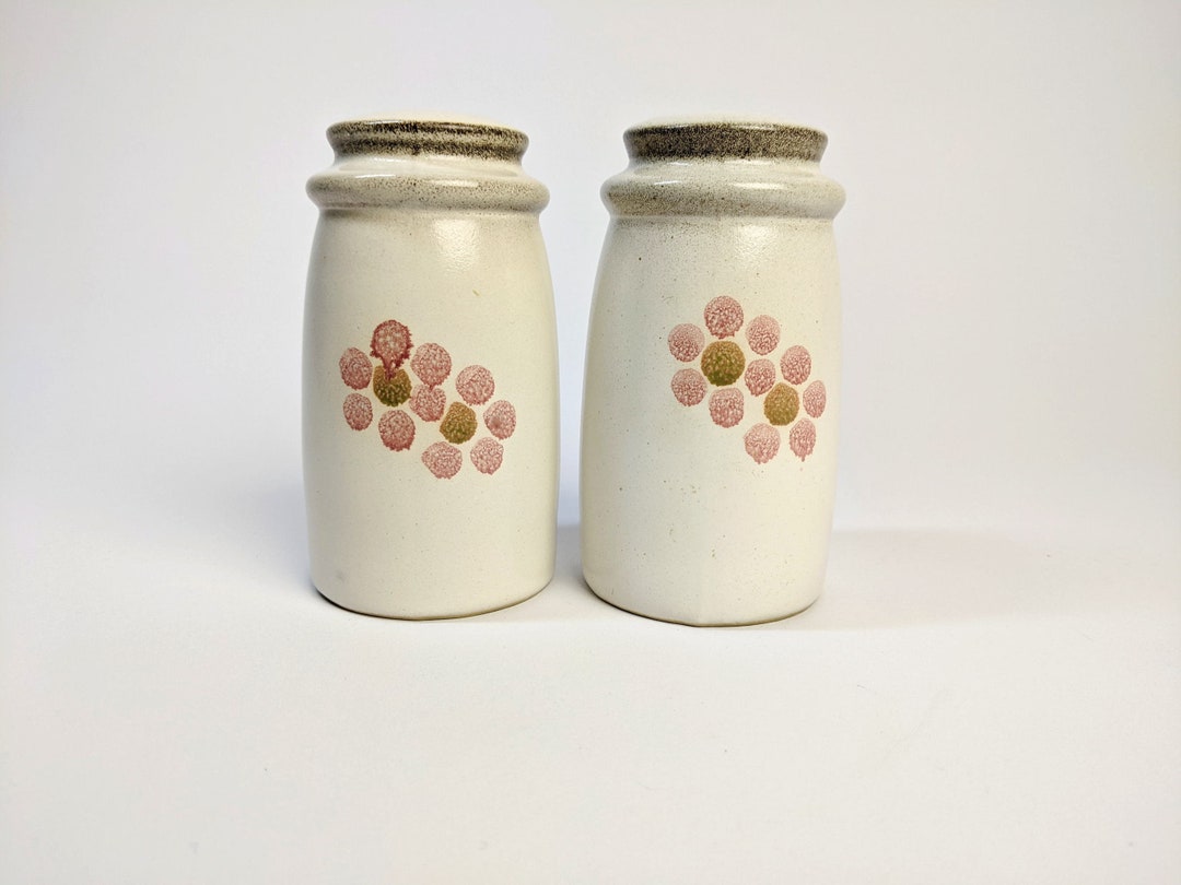Vintage Denby Pottery "gypsy" Salt and Pepper Shakers 1970s Stoneware ...