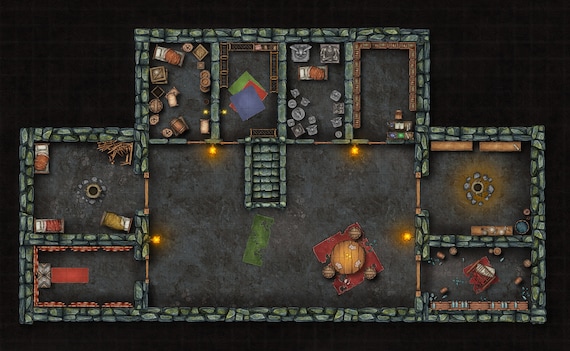 Isle of the Abbey Map Pack Ghosts of Saltmarsh Module 6 - Etsy