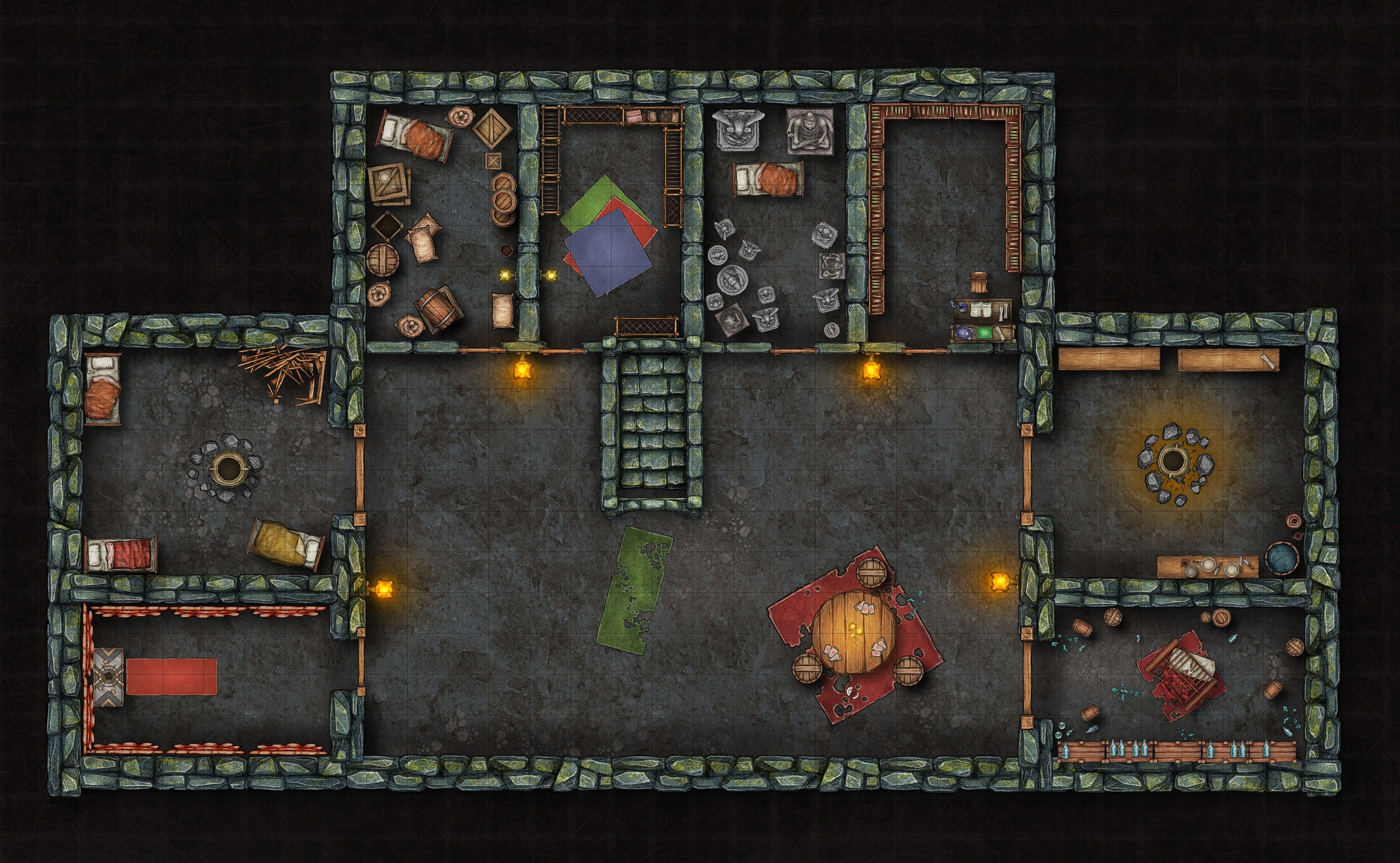 Isle of the Abbey Map Pack: Ghosts of Saltmarsh, Dungeons and Dragons ...